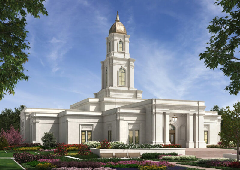 Huntsville Alabama Temple Rendering - LDS Temple News