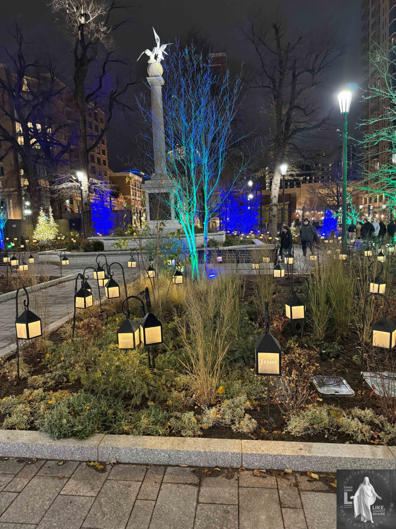 Christmas Lights at Temple Square (Highlight Reel) - Church of Jesus ...