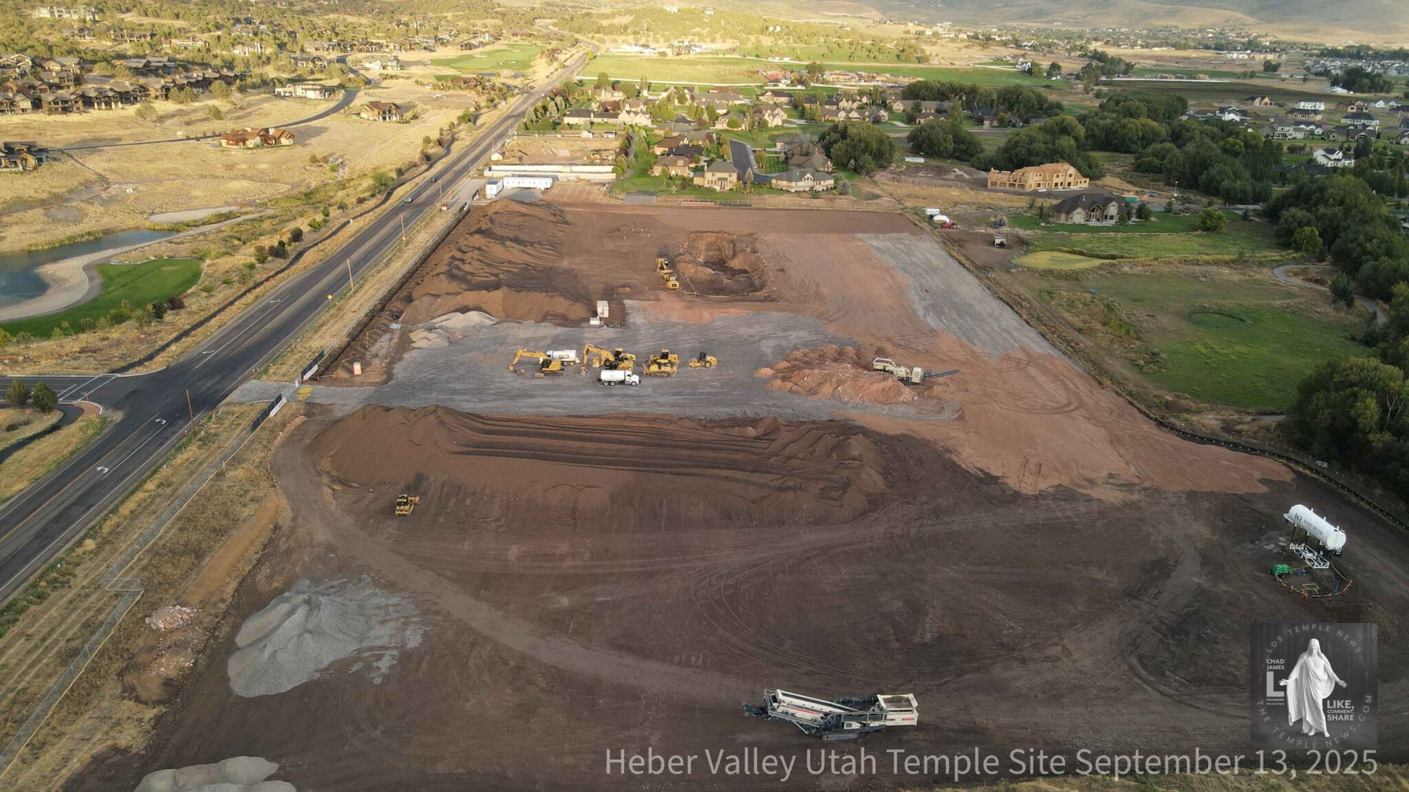 House of the Lord Heber Valley Utah Temple Site by LDS Temple News ...